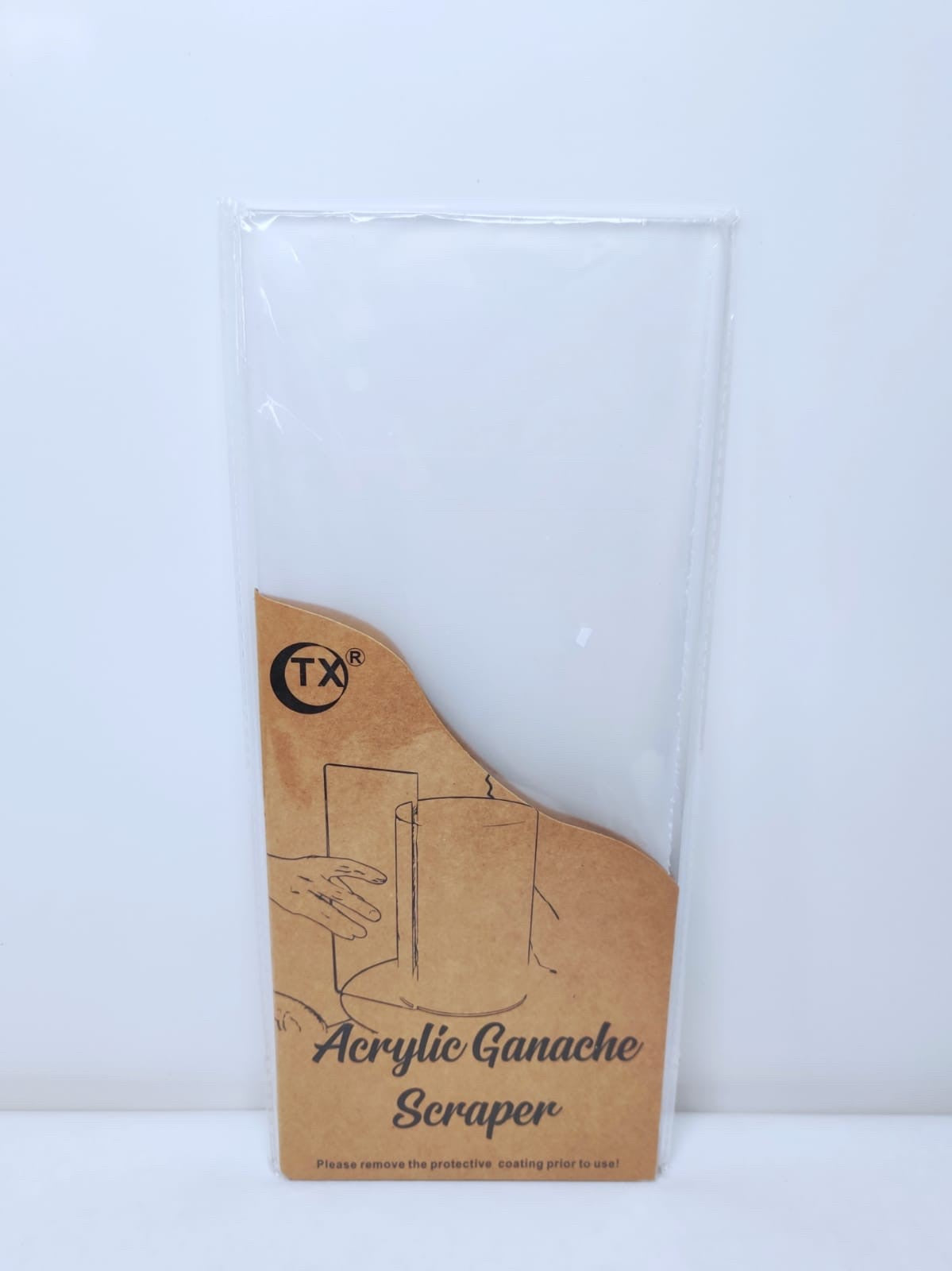 Scraper Acrylico Alto – Party Guards PR